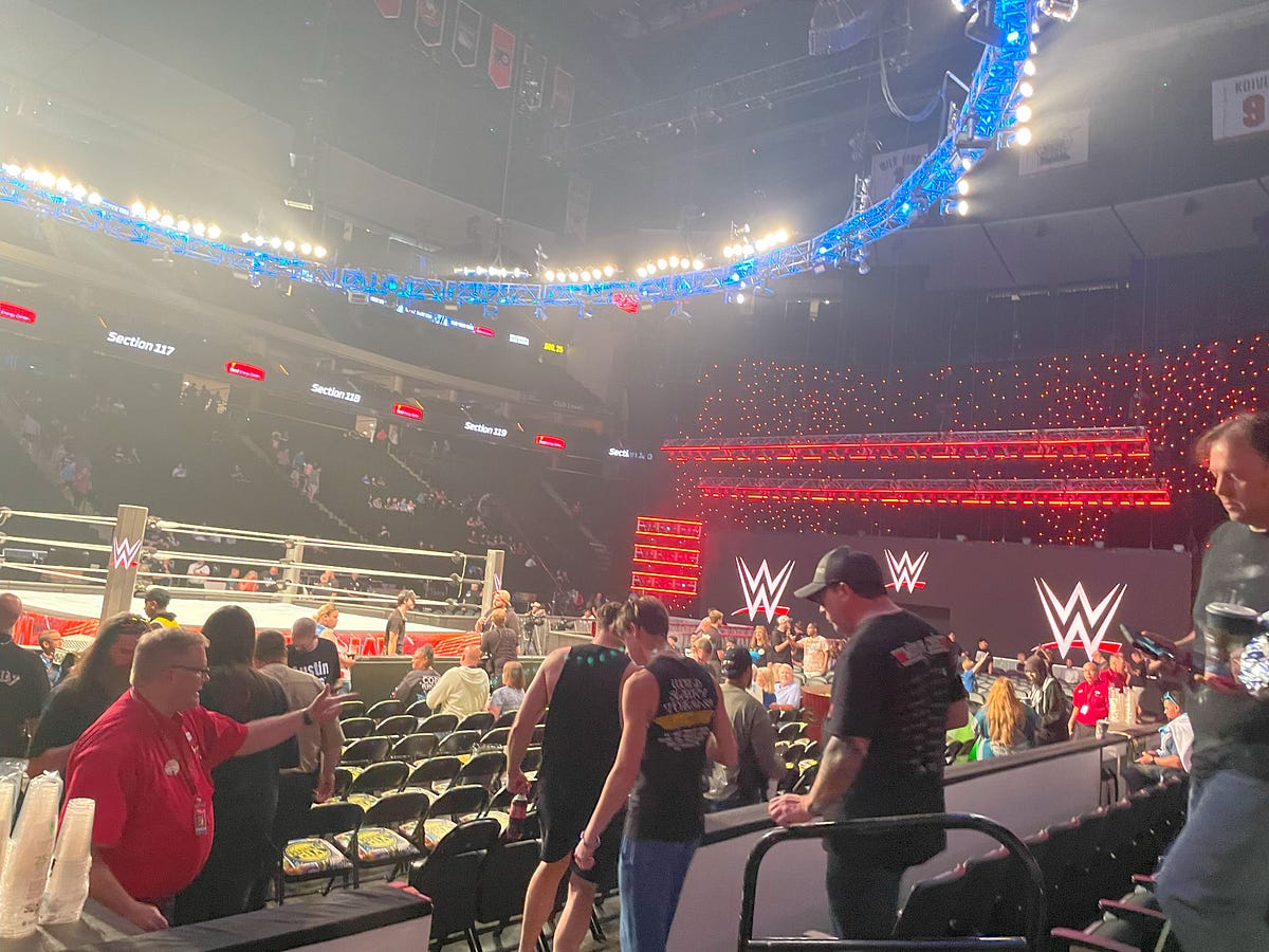My First WWE Live Event in 17 Years | by Botched Booker | Medium
