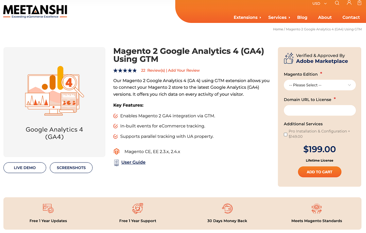 Best Magento 2 Google Analytics 4 (GA4) Extensions for Ecommerce Tracking | Medium