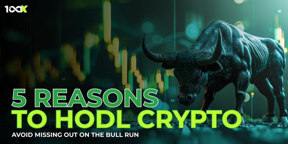 5 Reasons to HODL Your Cryptocurrency Investments | by 100X Official | Aug, 2024 | Medium