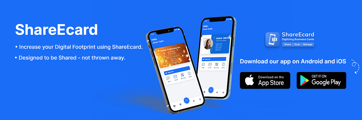 How do I Share my Digital Business Card? | by Alicia Samuel | Medium