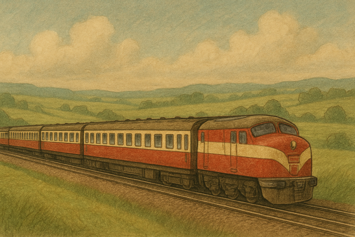 A Wholesome Train Journey. Based on a human’s happiness. | by Prabu R | Aug, 2025 | Medium