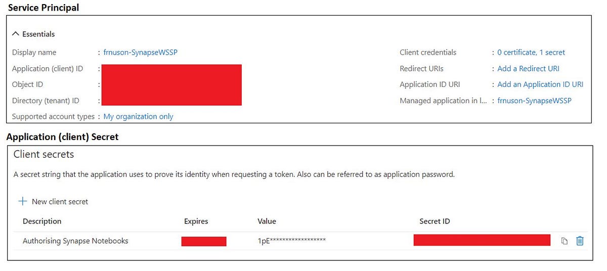 Calling Synapse Spark Jobs using Service Principal | by FN | Medium