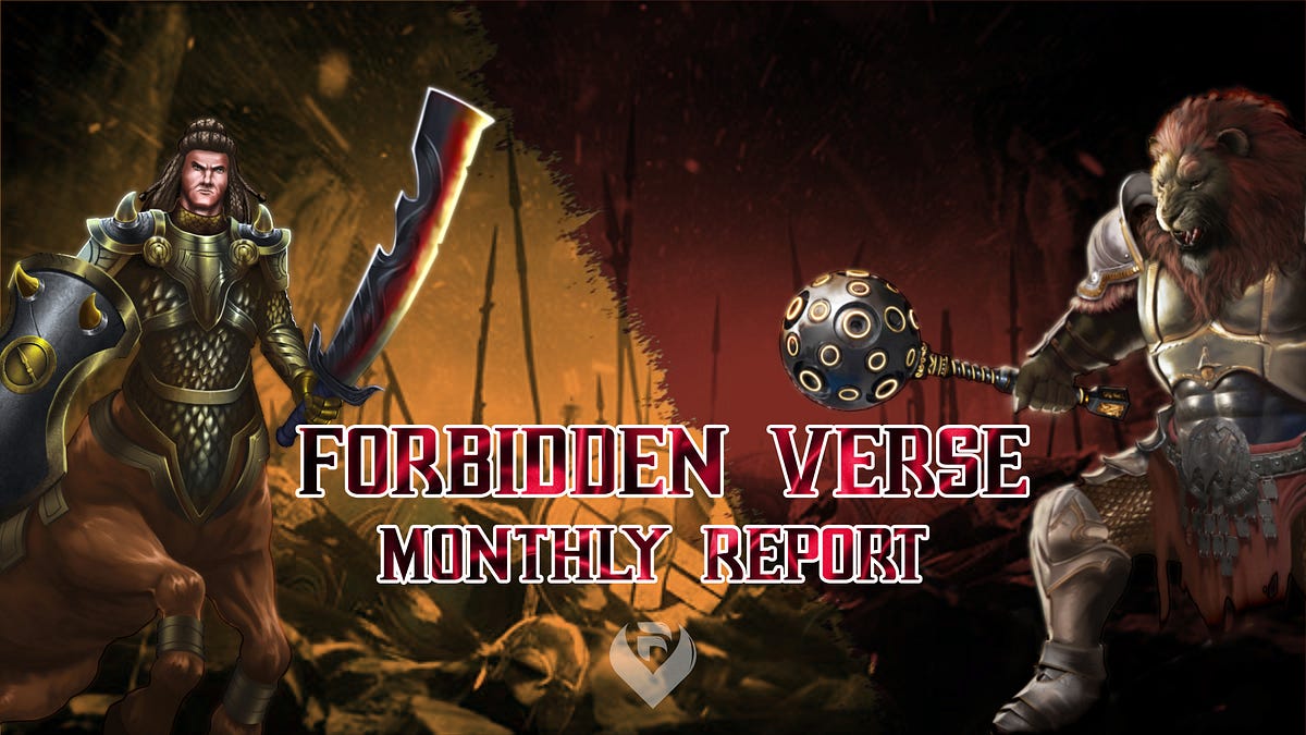 FORBIDDEN VERSE MONTHLY REPORT(August) | by Forbidden Verse | Medium
