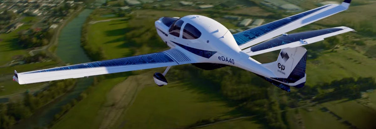 Diamond Aircraft’s eDA40 Will be the First Electric Certified Training ...