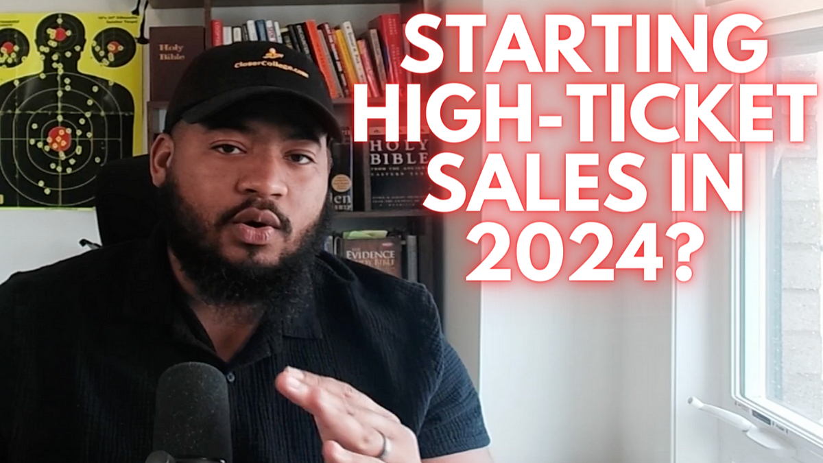 How to get started in high ticket sales - Tiye Martin - Medium