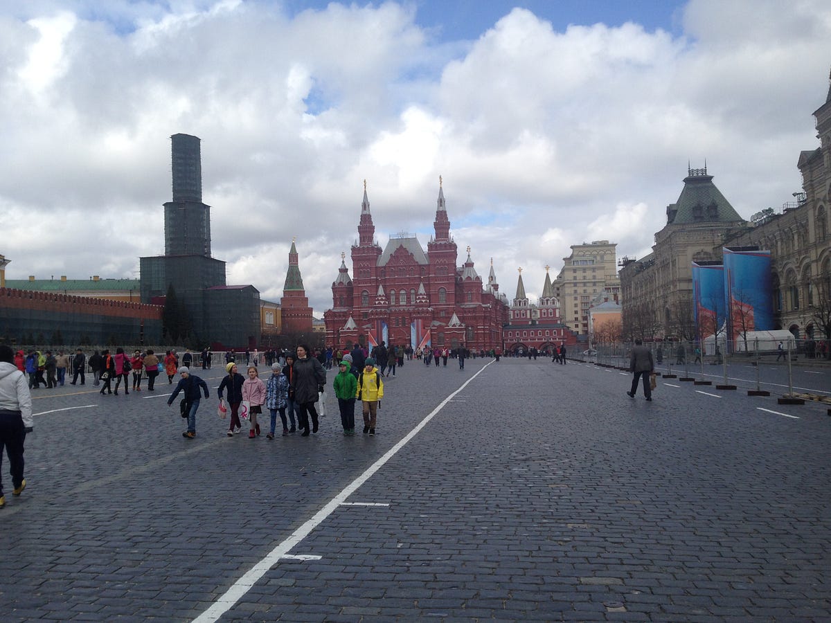 Red Square. 24 April 2016, Moscow. | by Nishith Shah | Cycle Bell