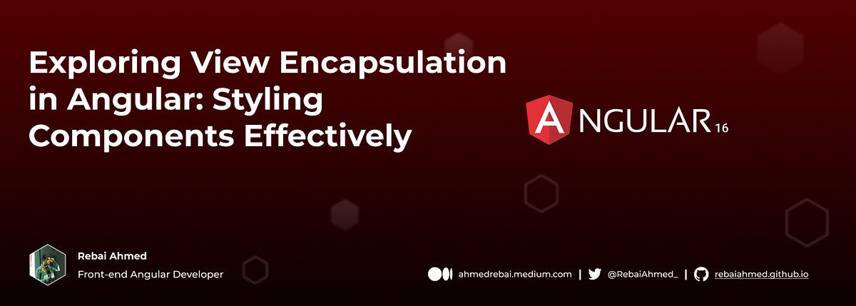 Exploring View Encapsulation In Angular Styling Components Effectively