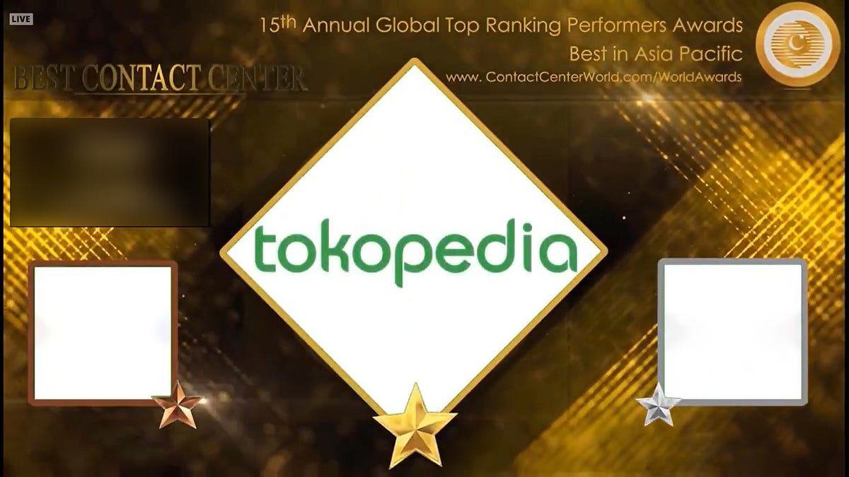 Tokopedia Care’s Journey to Winning the Contact Center World Asia Pacific Awards 2020. | by Mila ...