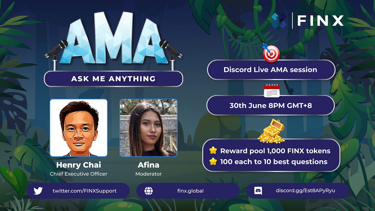 FINX 30th June AMA Session Text Recap | by FINX Global | Medium