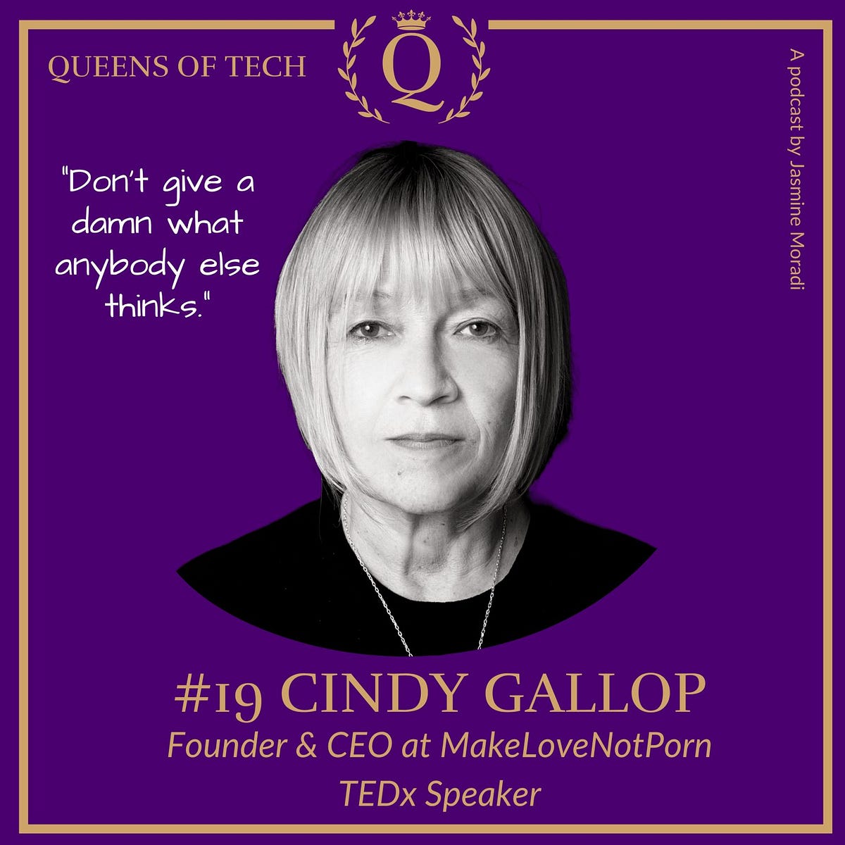 Women in Tech: Cindy Gallop — Founder & CEO of MakeLoveNotPorn | TEDx ...
