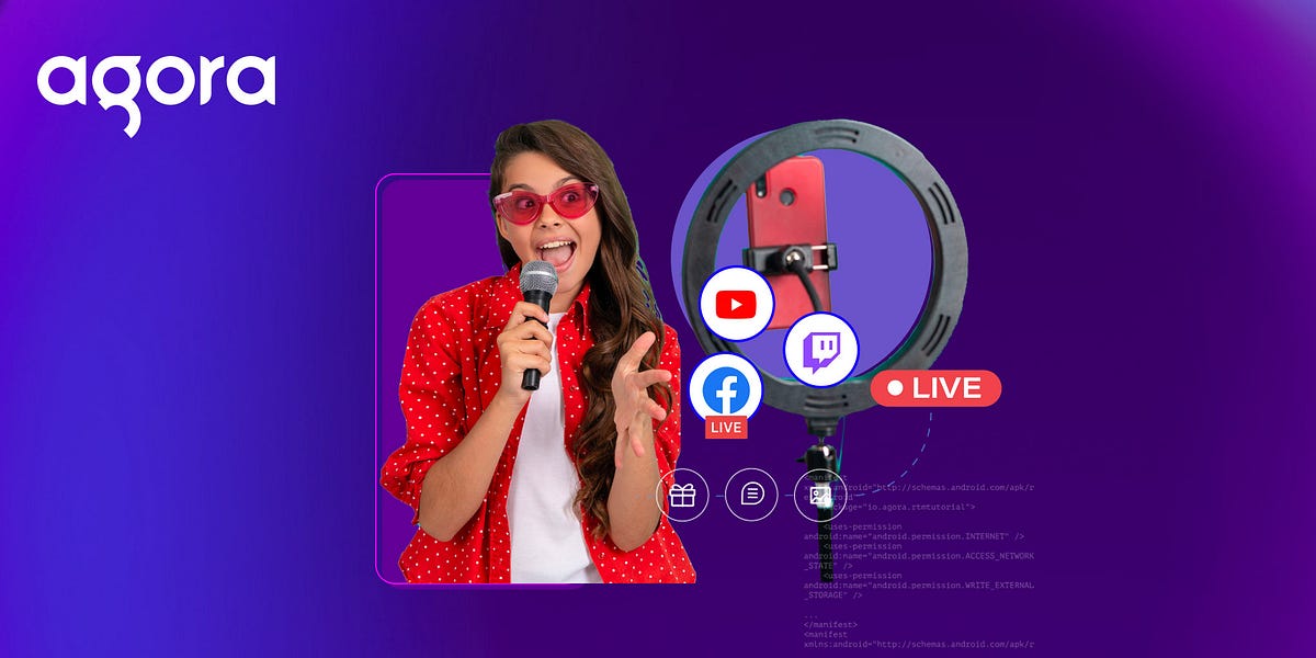 Publish Your Agora Livestream to YouTube, Facebook, or Twitch Using the Web UIKit & Media Push ...