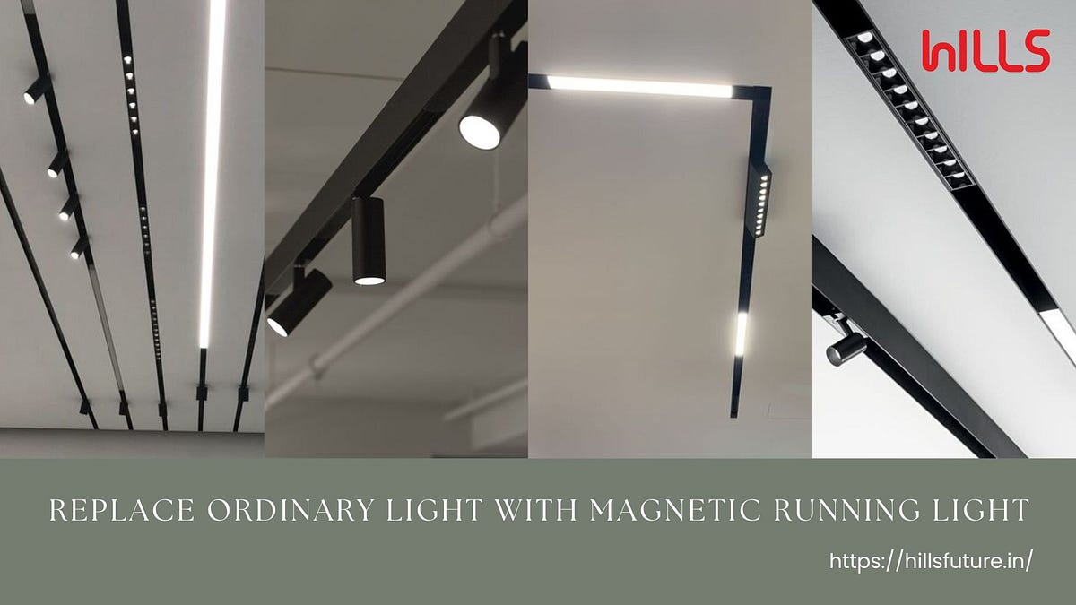 Replace ordinary light with magnetic running light… | by hills future ...
