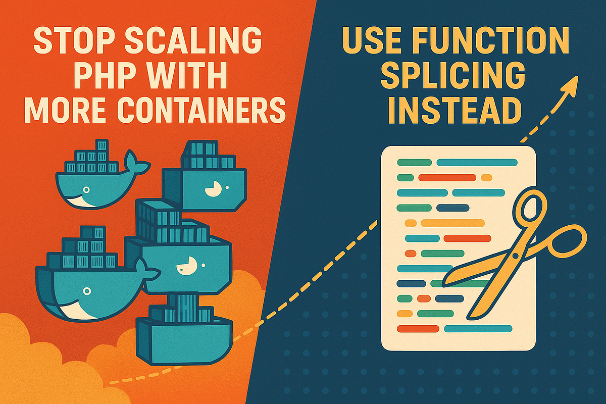 Stop Scaling PHP with More Containers — Use Function Splicing Instead | by Asian Digital Hub ...