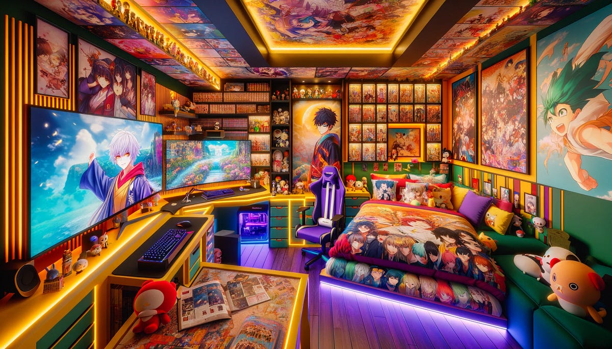 Choosing the Right Color Schemes for Anime Rooms | by Brad Smith | Medium