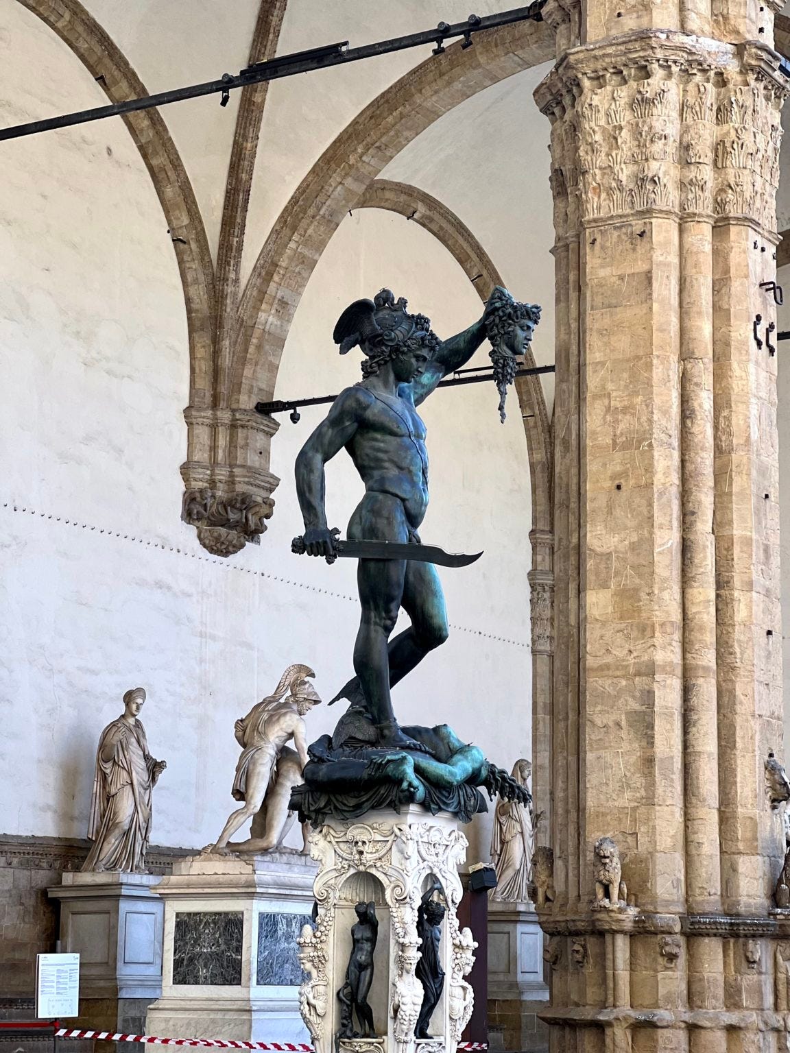 ‘Perseus with the Head of Medusa’ by Benvenuto Cellini (1545–1554) | by ...