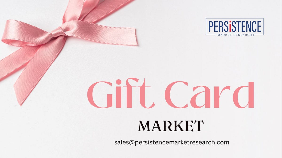 Gift Card Market: Size, Share, Trends, Growth, Forecast 2024–2031 ...