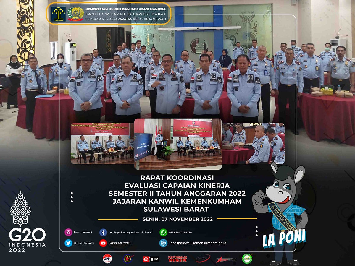 Rapat Koordinasi Evaluasi Capaian Kinerja Semester II Tahun Anggaran 2022 Jajaran Kanwil ...