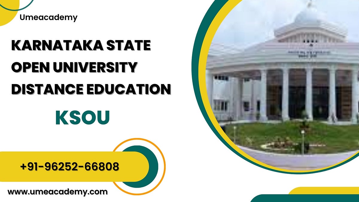 Karnataka State Open University Distance Education - mohit kumar - Medium