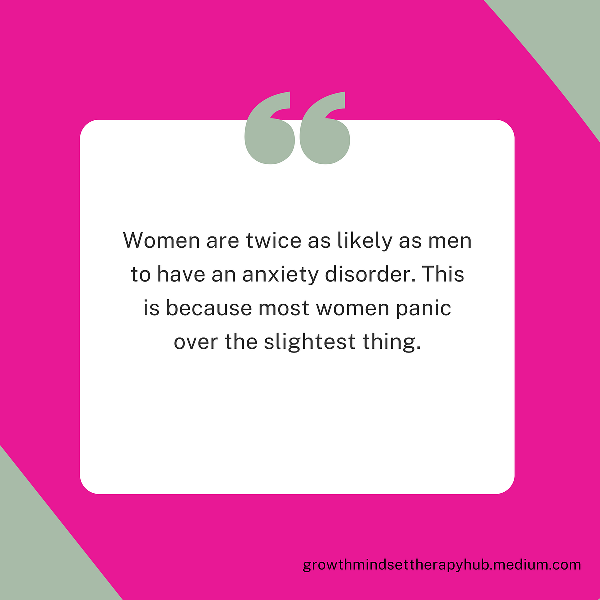 Five Main Signs of Anxiety Disorder | by Growth Mindset Therapy Hub ...