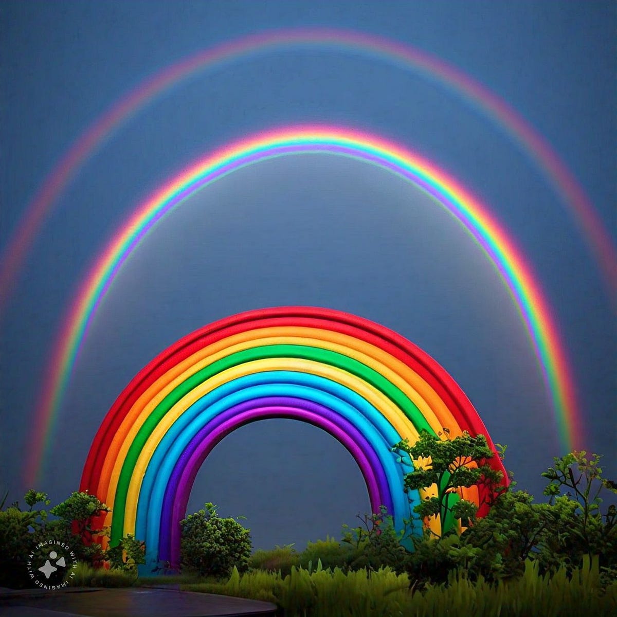 *The Majesty of Rainbows: Unveiling the Science and Symbolism* | by ...