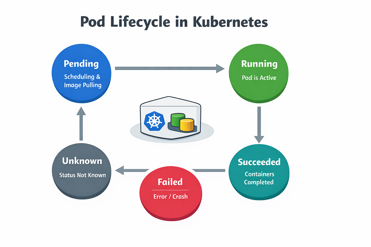 Kubernetes Pod Lifecycle Explained (Step-by-Step) | by Farhan Muntasir ...