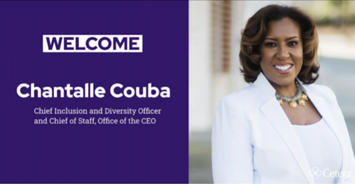 Chantalle Couba Joins Cetera as Chief Inclusion and Diversity Officer ...
