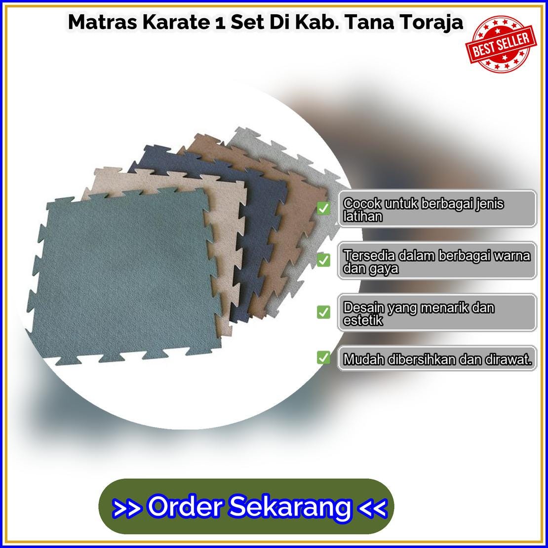Matras Karate 1 Set Di Kab Tana Toraja - Eva Mat Tebal - Medium