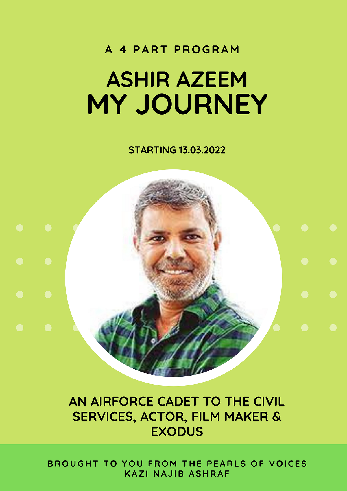 THE JOURNEY OF ASHIR AZEEM. Ashir Azeem Gill (Urdu: عاشر عظیم) is a… | by Najib | Medium