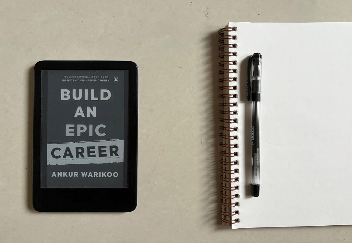 What ‘Build An Epic Career’ taught me | by Sanchari Pait | Medium