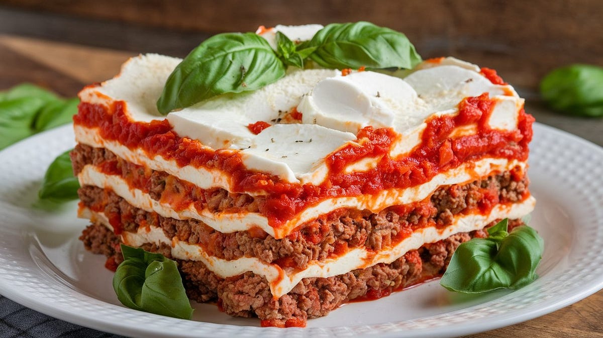 Keto Lasagna: A delicious Low-Carb Twist on a Classic Comfort Food | by ...