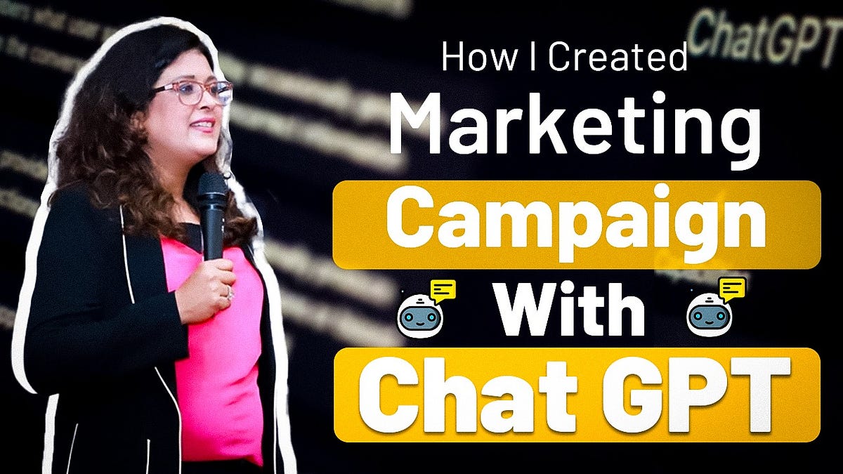 How I created Marketing with Chat GPT - Digital Ruhee - Medium
