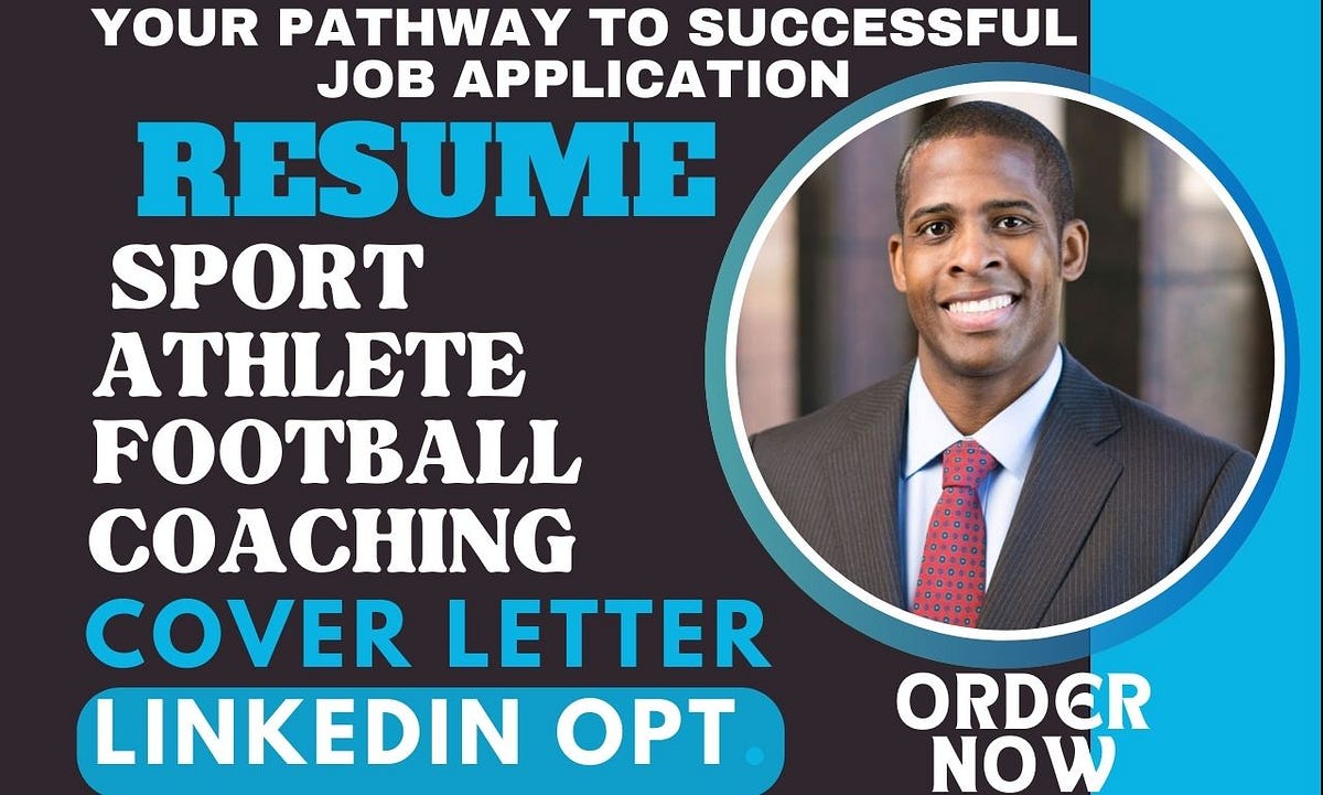 I will write top ats resumes for sport, football, coaching, athlete ...