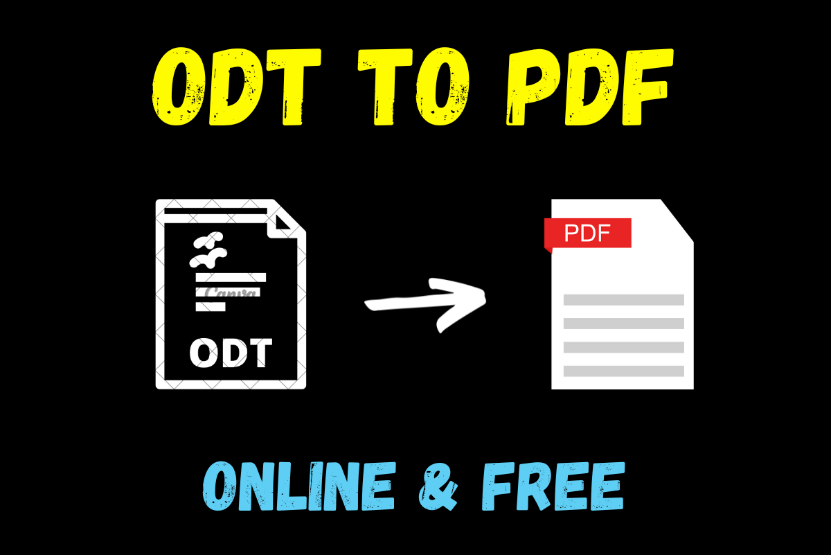 Best ODT to PDF Online Tool. ODT (Open Document Text) to PDF… | by Abhishek Sharma | Medium