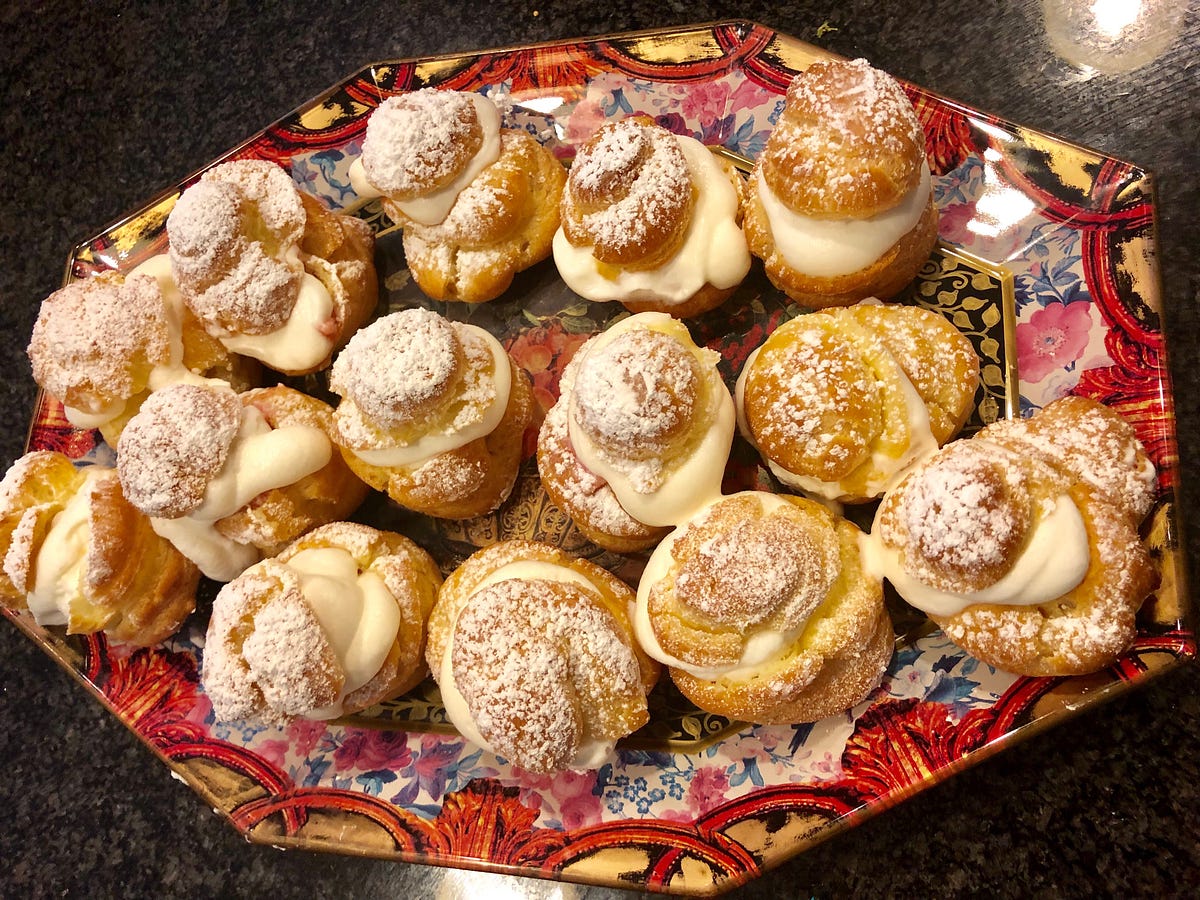 French Cream Puffs. French desserts work with any type of… | by Mamta Basnet | Medium