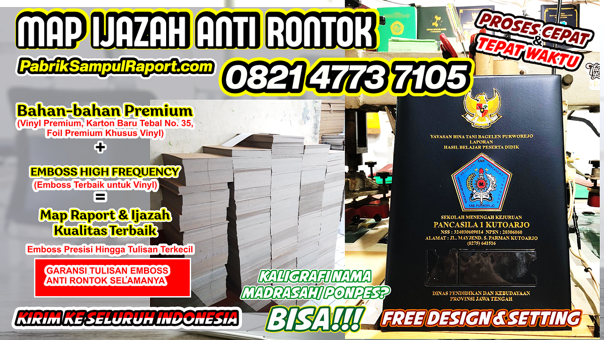 0821–4773–7105 Sampul Ijazah Map Ijazah di Kepualauan Selayar | by ...