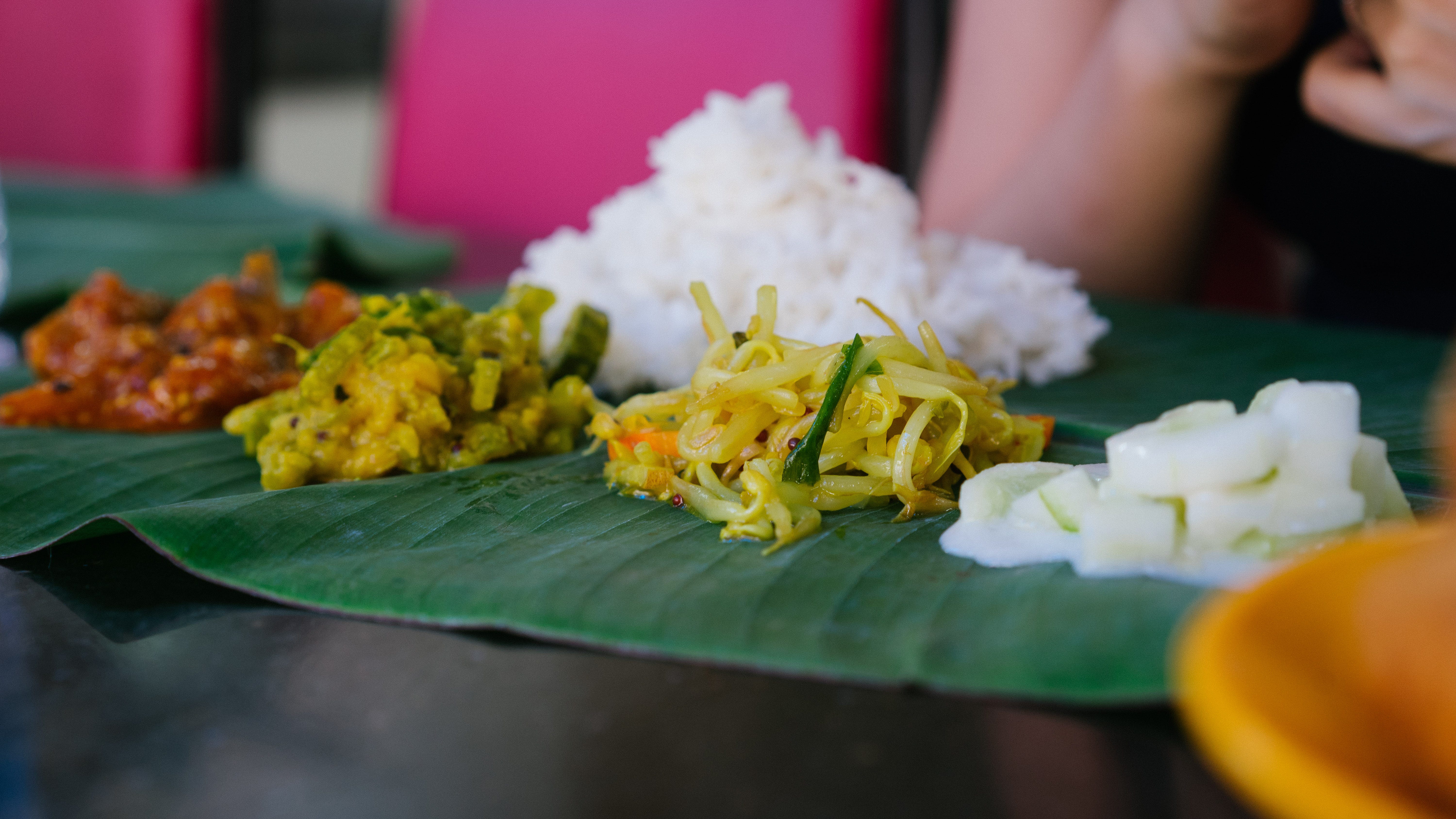 Banana Leaf Rice Vegetarian