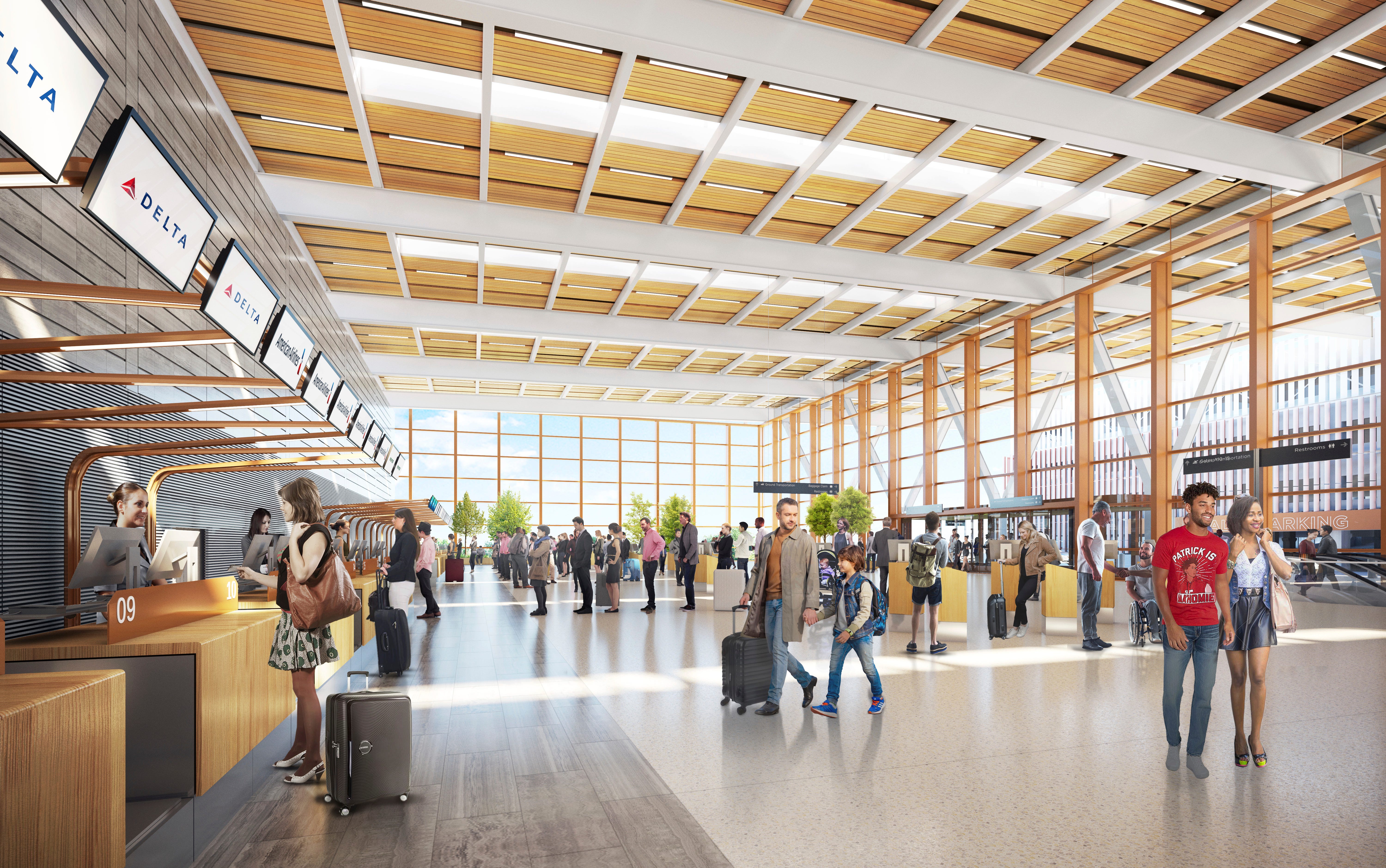 Airport Terminal Interior Design