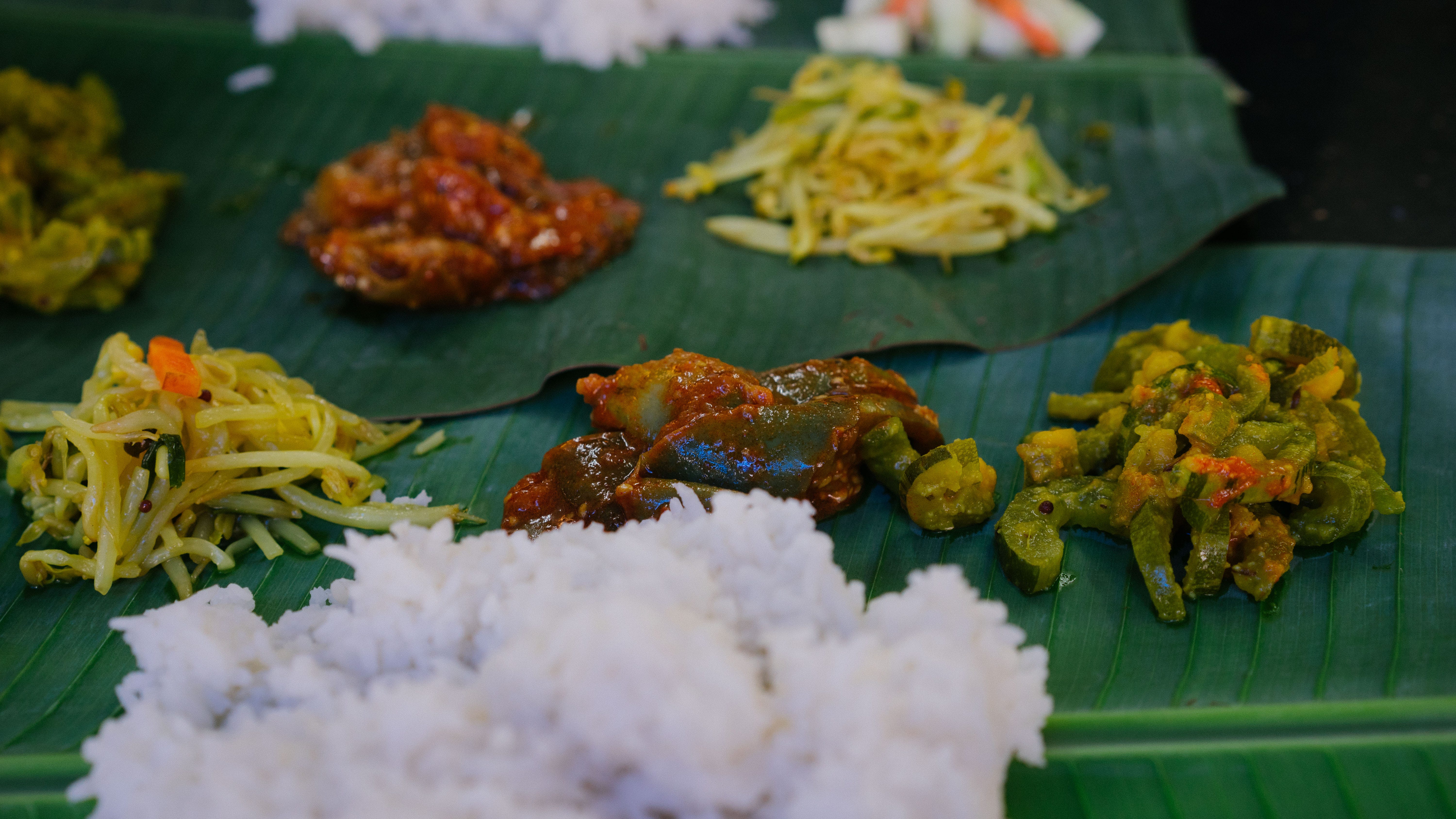 Banana Leaf Rice Vegetarian
