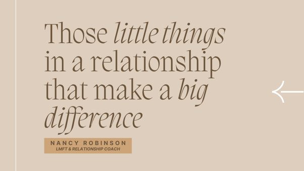 Quotes About Small Things Making A Big Difference 90 Little Things