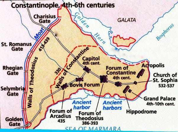 Constantinople City Roman Empire
