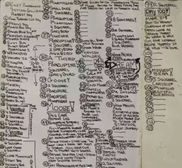Chris Mccandless Journal Entries Into The Wild