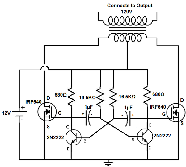 Astable Multivibrator Schematics Dual Astable Multivibrator Under