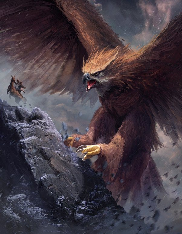 Roc Mythical Bird Mythical Birds By Cyclone62 On DeviantArt
