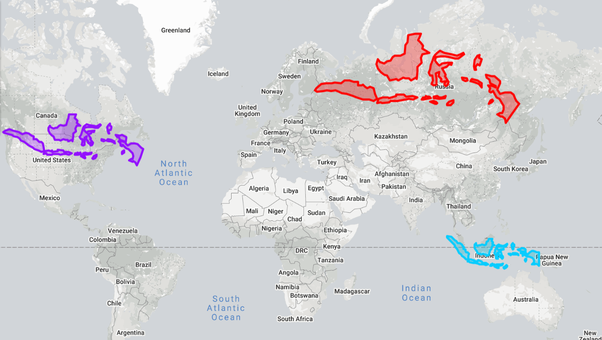Mercator Projection Vs Actual Size