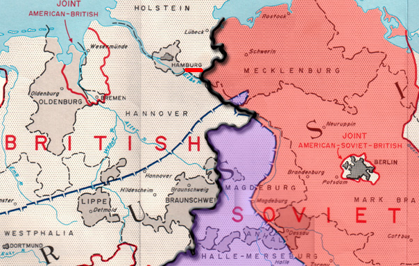 Fall Of The Berlin Wall Map
