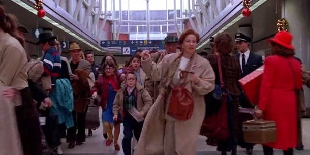 Home Alone Running Through Airport