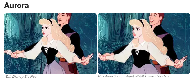 Disney Princesses Then And Now