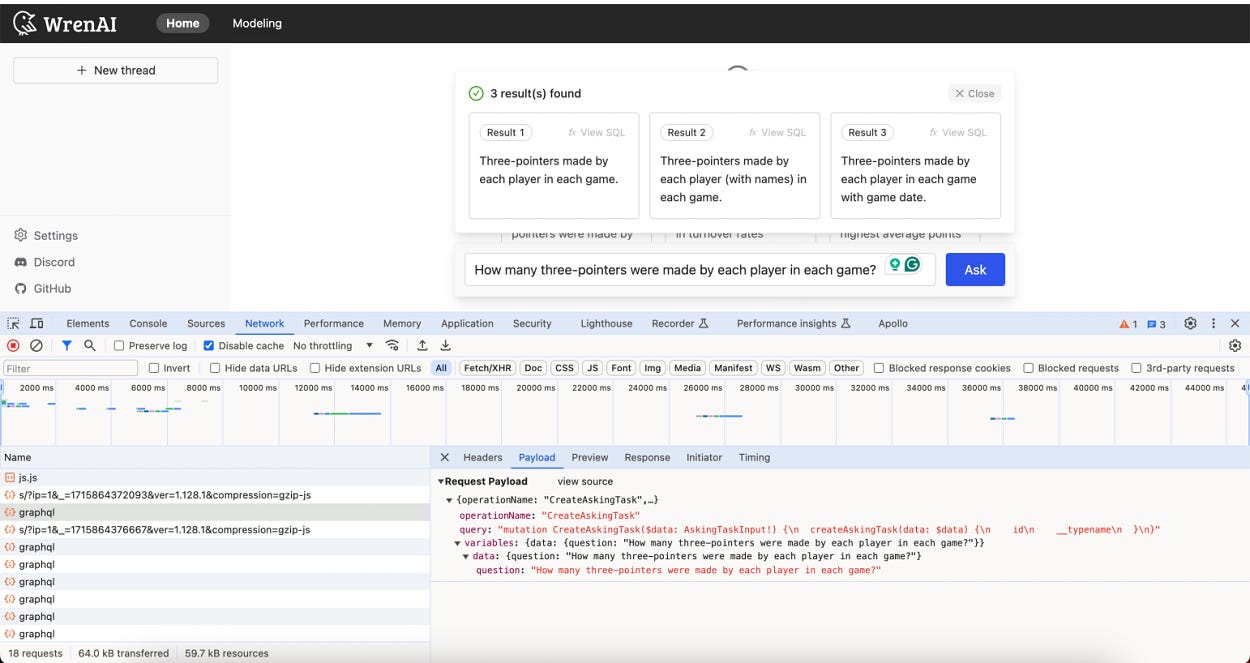 Wren AI Text-to-SQL: UI та API, або Як спростити роботу з реляційними ...