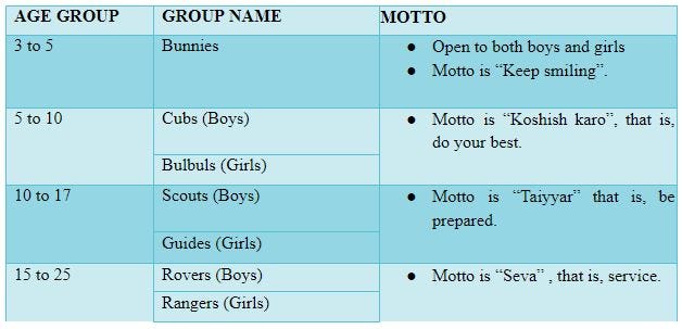 Age Group Names